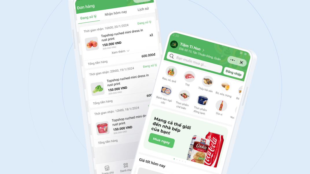 Zalo Mini App UI Templates